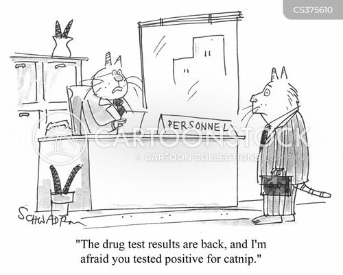Tests Positive Cartoons and Comics - funny pictures from CartoonStock