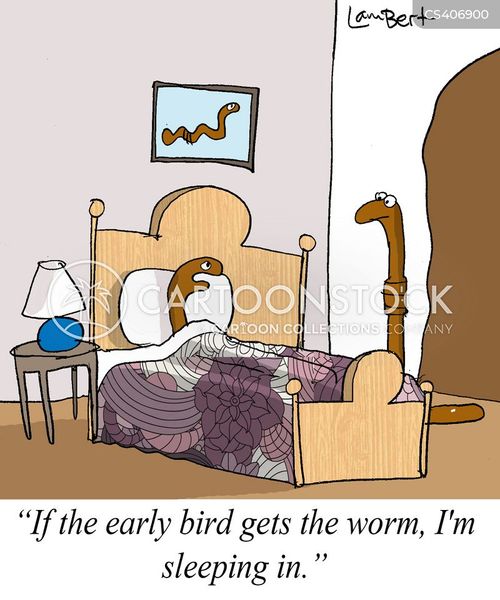 Early Bird Gets The Worm Cartoons and Comics - funny pictures from ...