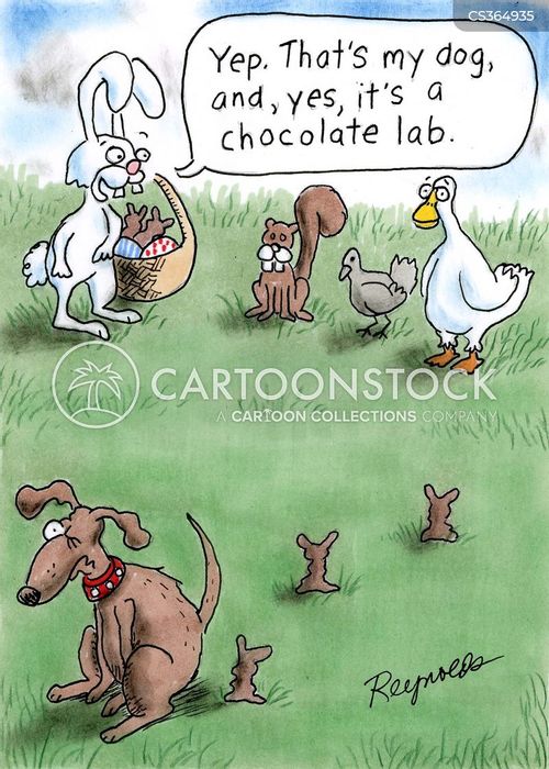 Easter Bunnies Cartoons and Comics - funny pictures from CartoonStock