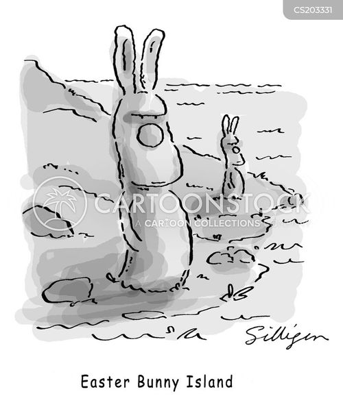 Easter Bunny's Cartoons and Comics - funny pictures from CartoonStock