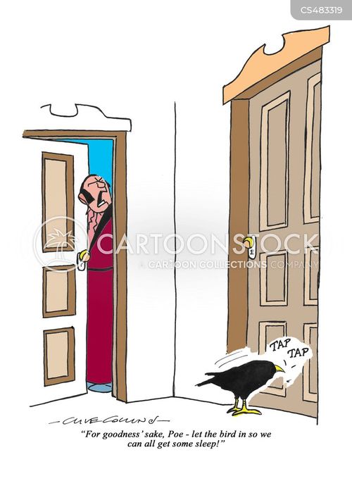 Edgar Allen Poe Cartoons and Comics - funny pictures from CartoonStock