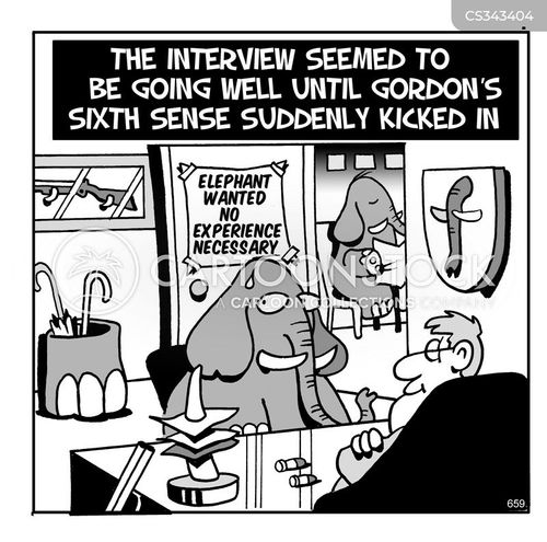 Sixth Sense Cartoons and Comics - funny pictures from CartoonStock