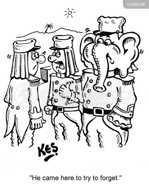 Bad Memory Cartoons and Comics - funny pictures from CartoonStock