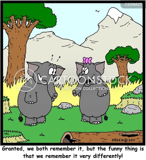 Elephant's Never Forget Cartoons and Comics - funny pictures from ...