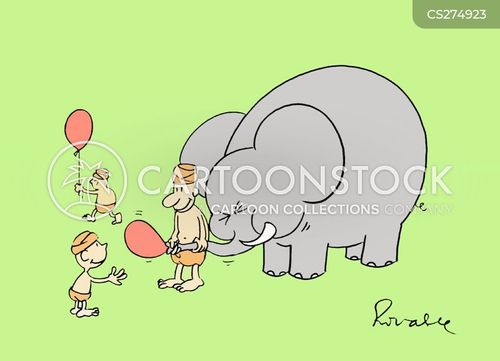 Blowing Up Balloons Cartoons and Comics - funny pictures from CartoonStock