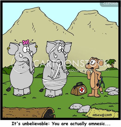 Bad Memory Cartoons and Comics - funny pictures from CartoonStock