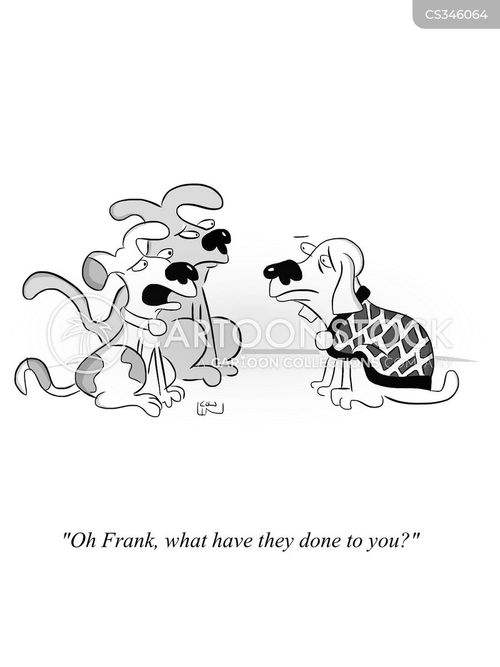 Dog Clothes Cartoons and Comics - funny pictures from CartoonStock