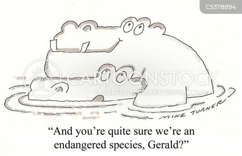Endangered Species List Cartoons and Comics - funny pictures from ...