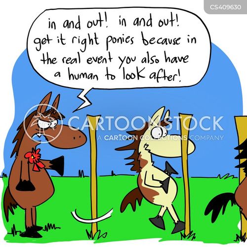Horse Rider Cartoons and Comics - funny pictures from CartoonStock