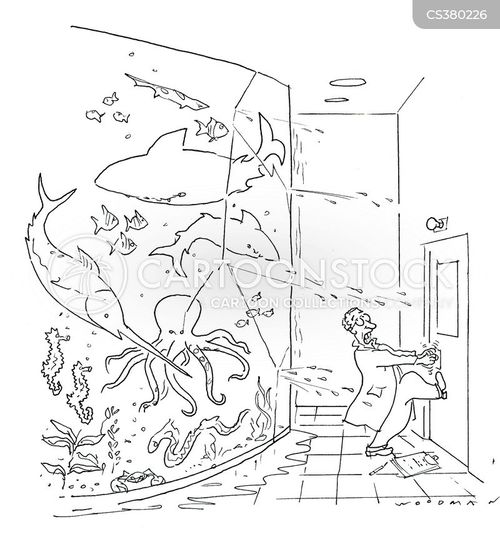 Fish Tank Cartoons and Comics - funny pictures from CartoonStock