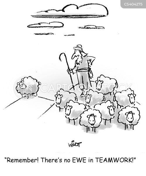 Teamwork Cartoons and Comics - funny pictures from CartoonStock