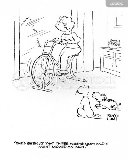 Fitnesses Cartoons and Comics - funny pictures from CartoonStock
