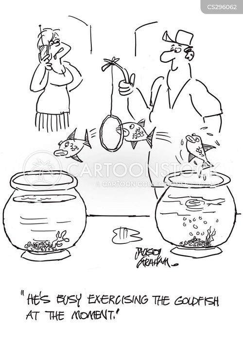 Fish Lover Cartoons and Comics - funny pictures from CartoonStock