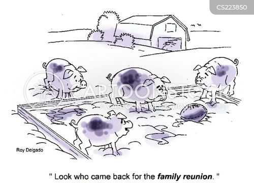 Family Reunion Cartoons and Comics - funny pictures from CartoonStock