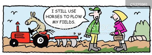 Work Horse Cartoons and Comics - funny pictures from CartoonStock