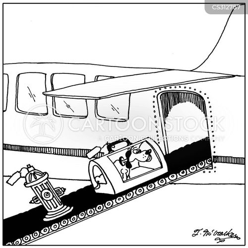 Luggage Compartment Cartoons and Comics - funny pictures from CartoonStock