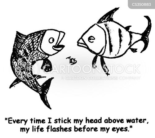 Above Water Cartoons and Comics - funny pictures from CartoonStock