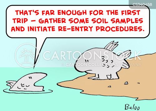 Re-entry Cartoons and Comics - funny pictures from CartoonStock