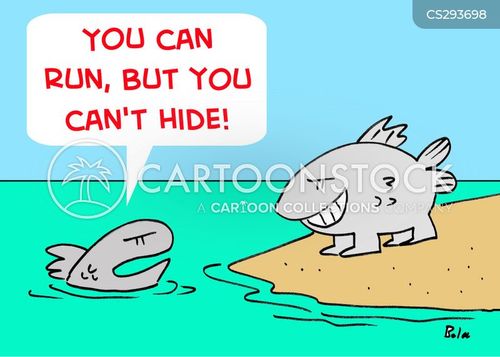 Can't Hide Cartoons and Comics - funny pictures from CartoonStock