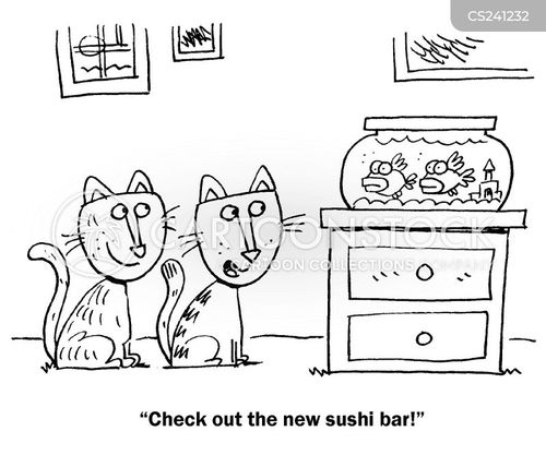 Sushi Bar Cartoons and Comics - funny pictures from CartoonStock