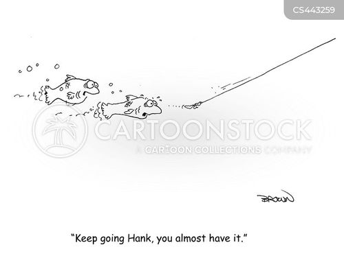 Bait Hook Cartoons and Comics - funny pictures from CartoonStock