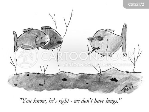 Lungs Cartoons and Comics - funny pictures from CartoonStock