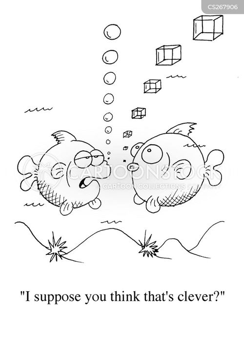 Sea Fish Cartoons and Comics - funny pictures from CartoonStock