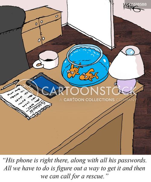 Password Cartoons and Comics - funny pictures from CartoonStock