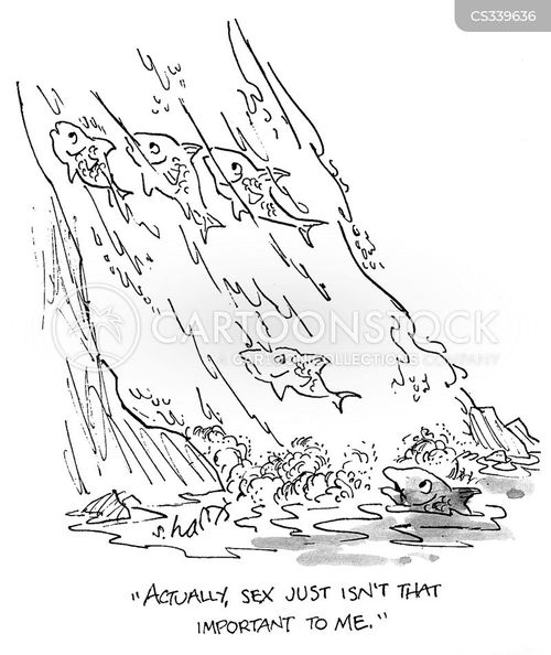 Upstream Cartoons and Comics - funny pictures from CartoonStock