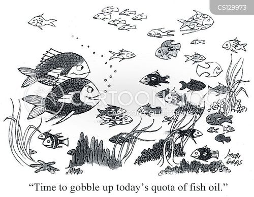 Fish Oil Cartoons and Comics - funny pictures from CartoonStock