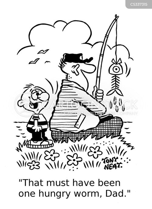 Fish Bone Cartoons and Comics - funny pictures from CartoonStock
