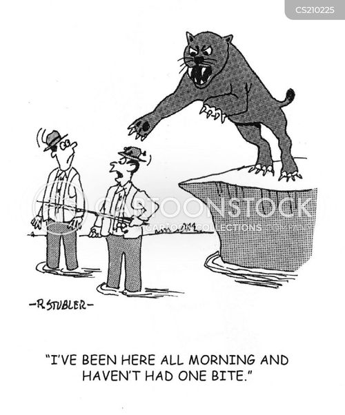 Lion Attacks Cartoons and Comics - funny pictures from CartoonStock