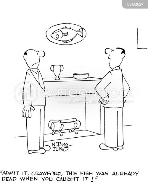 Fishing Stories Cartoons and Comics - funny pictures from CartoonStock