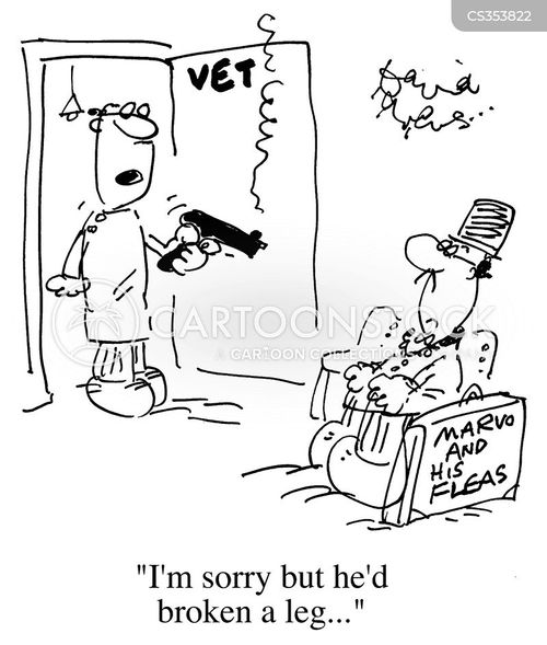 Flea-bitten Cartoons and Comics - funny pictures from CartoonStock