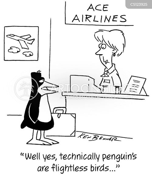 Flightless Bird Cartoons and Comics - funny pictures from CartoonStock