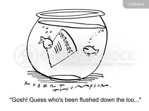 Flushed Down The Toilet Cartoons and Comics - funny pictures from ...