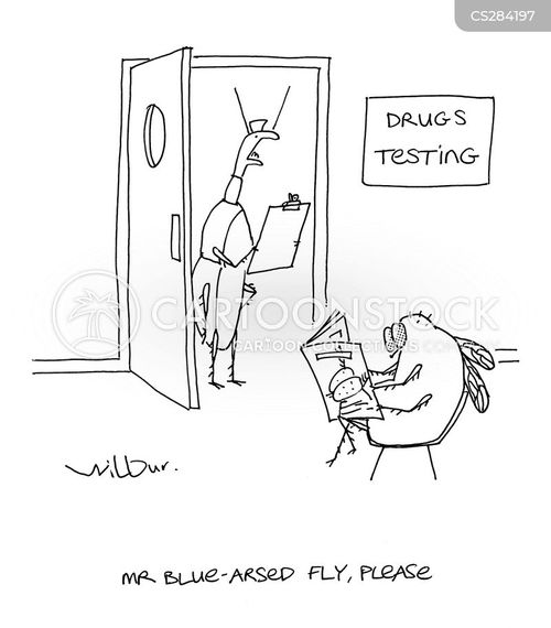 Drugs Testing Cartoons and Comics - funny pictures from CartoonStock