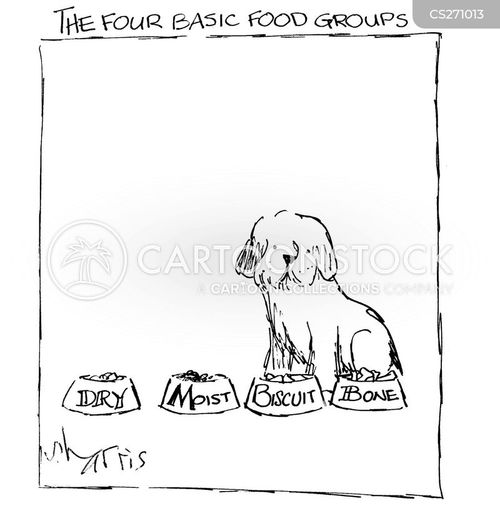 Moist Foods Cartoons and Comics - funny pictures from CartoonStock