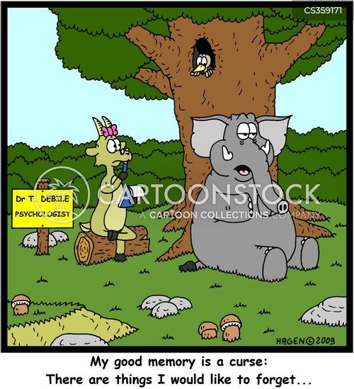 Bad Memory Cartoons and Comics - funny pictures from CartoonStock