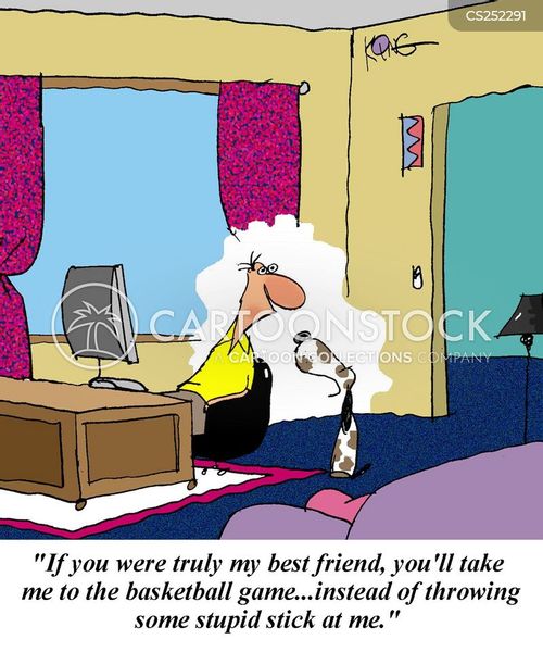 Throwing Sticks Cartoons and Comics - funny pictures from CartoonStock
