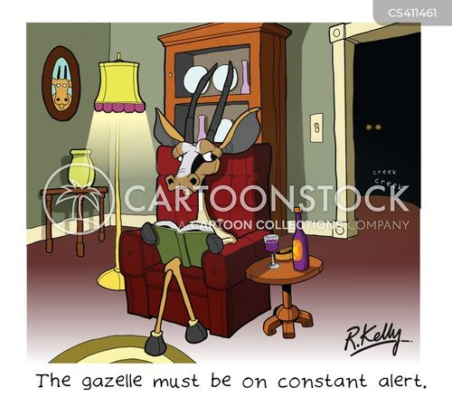 Wary Cartoons and Comics - funny pictures from CartoonStock