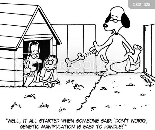 Genetic Manipulation Cartoons and Comics - funny pictures from CartoonStock