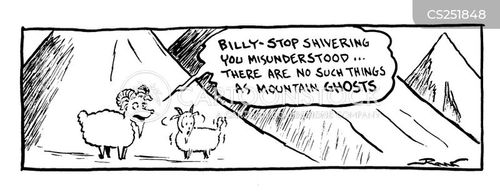Mountain Goat Hunt Cartoons and Comics - funny pictures from CartoonStock