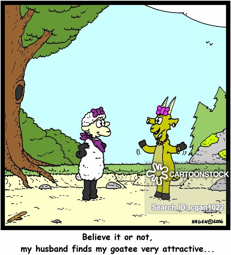 Goatee Cartoons and Comics - funny pictures from CartoonStock