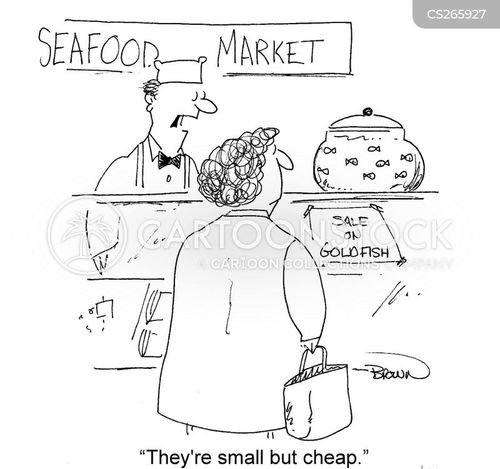 Fish Market Cartoons and Comics - funny pictures from CartoonStock