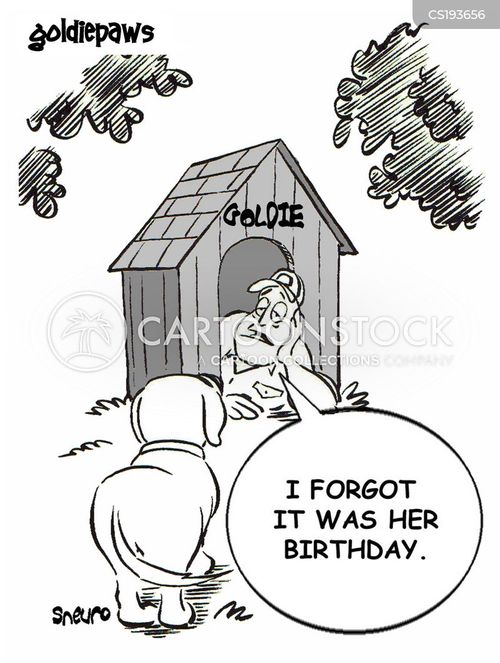 Forgetting Birthdays Cartoons and Comics - funny pictures from CartoonStock