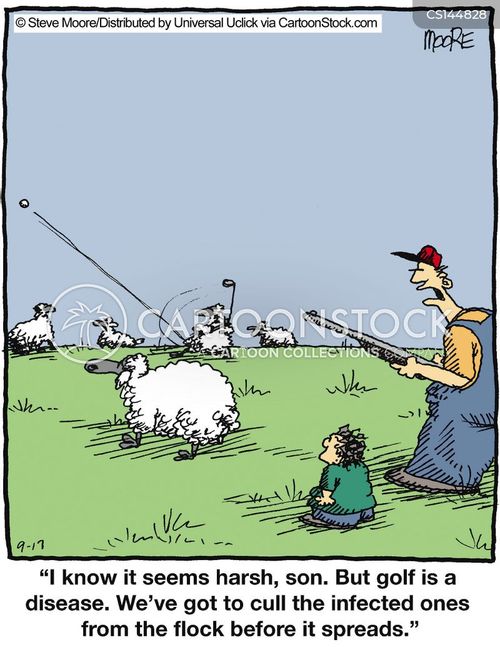 Shepep Farming Cartoons and Comics - funny pictures from CartoonStock