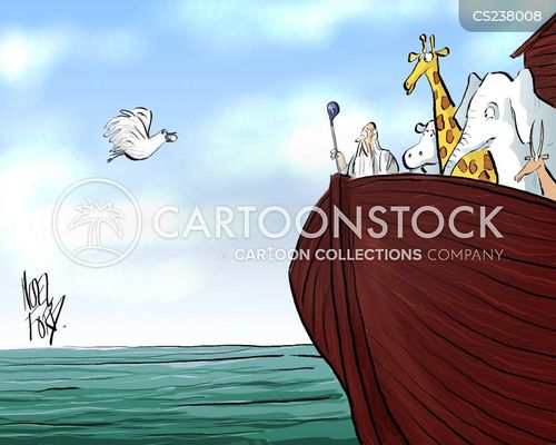 Noah's Ark Cartoons and Comics - funny pictures from CartoonStock
