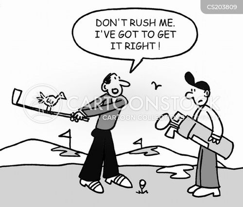 Golf Partner Cartoons and Comics - funny pictures from CartoonStock