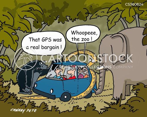 Bad Directions Cartoons and Comics - funny pictures from CartoonStock